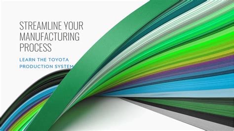 Unlocking Efficiency Lean Manufacturing With Toyota Production System