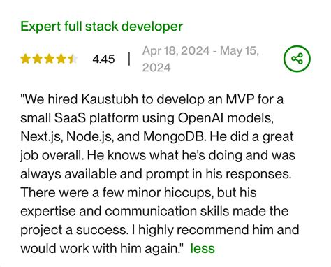 kaustubh kundan on linkedin 🌟 client testimonials are my driving force waking up to a glowing