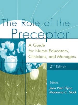 Nurses Make A Difference The Role Of The Preceptor A Guide For Nurse