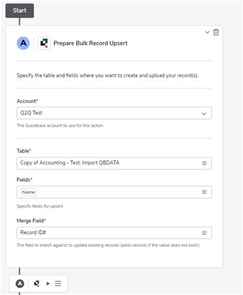 pipeline help needed quickbooks online to quickbase bulk data qrew