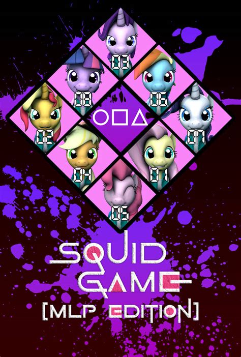Squid Game Mlp Edition Poster 1 By Aclpfilms On Deviantart