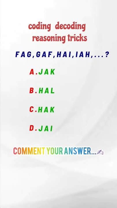 Coding Decodingరీజనింగ్ I Best Reasoning Tricks In Telugushorts