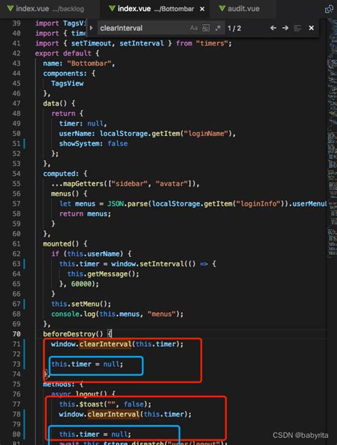 Vue项目，clearinterval不生效window Clearinterval 不起作用 Csdn博客