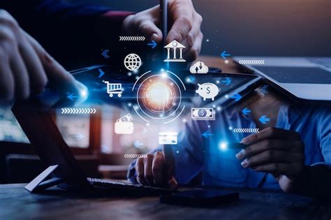 Premium Photo Futuristic Digital Processing Of Biometric Identification Fingerprint Scanner