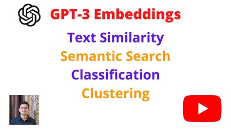 gpt 3 embeddings perform text similarity semantic search classification and clustering