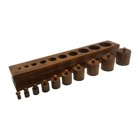 Cylinder Blocks Montessori Materials Learning Toys And Furniture India