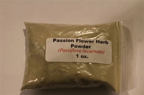 1 Oz Passion Flower Powder Passiflora Incarnate Ebay