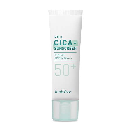 Mild Cica Sunscreen Spf50 Pa4 50ml