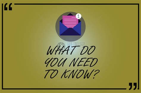 文字写作文本你需要知道什么问题用引号内的纸质新电子邮件消息告诉我们学习知识的商业概念高清图片下载 正版图片505692987 摄图网