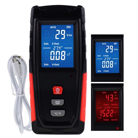 Emf Meter Digital Electromagnetic Field Radiation Detector Emf Meter Digital Electromagnetic Field Radiation Detector