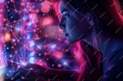 Premium Photo Digital Technology Global Internet Network Connection Big Data Digital Marketing