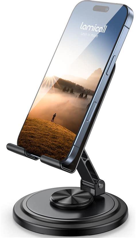 Creadream Cell Phone Stand For Desk Aluminum Phone Holder
