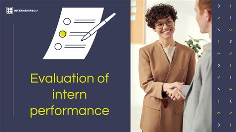 Evaluation Of Intern Perfomance Internships Usa