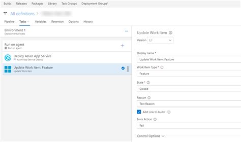 Continuous Integration TFS Build Release Is There A Way To Change