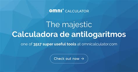 Calculadora Antilog