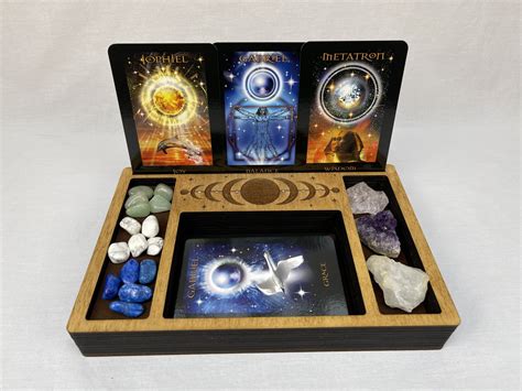 Mystic Moons Tarot Oracle Display Box Etsy UK Display Boxes