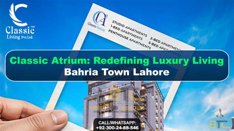 Classic Atrium By Classic Living Redefining Luxury Living Bahria