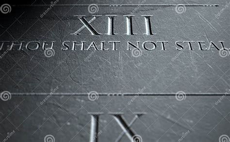 Das Achte Gebot Stock Abbildung Illustration Von Achtes 81911744