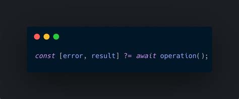 Did You Know That The Person Behind The Safe Assignment Operator Proposal For Javascript Is