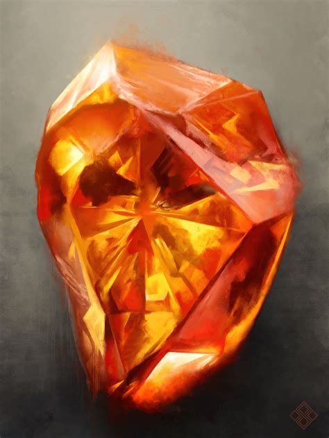Infinity Ruby Crystal Drawing Garnet Infini De Dragonshard Garnet