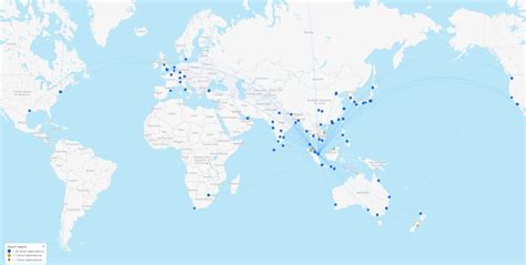 Singapore Airlines Flight Route Destinations Map In 2026 Brilliant Maps