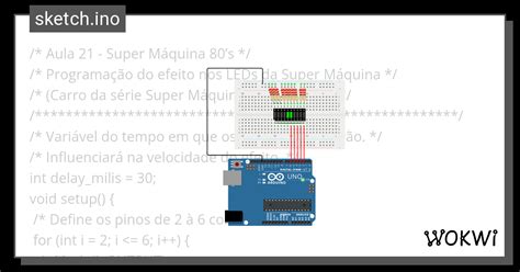 Super Máquina 1980 Copy 2 Wokwi Esp32 Stm32 Arduino Simulator