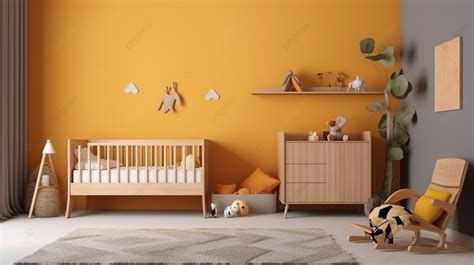 매력적이고 아늑한 유아실 인테리어의 3d 렌더링 키즈 침실 어린이 침대 어린이 방 배경 일러스트 및 사진 무료 다운로드 Pngtree