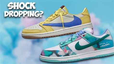 Travis Scott Canary Jordan 1 Low Shock Drop Futura Sbs And So Much More