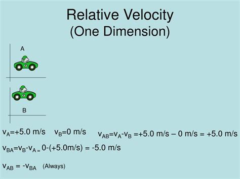 ppt relative velocity powerpoint presentation free download id 6010798