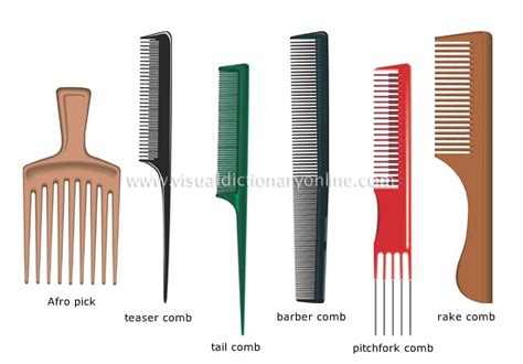 Clothing And Articles Personal Accessories Hairdressing Combs