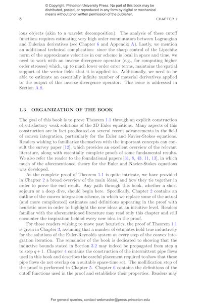 Intermittent Convex Integration For The 3d Euler Equations Princeton University Press