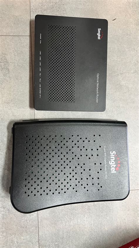 SingTel Router Computers Tech Parts Accessories Networking On Carousell