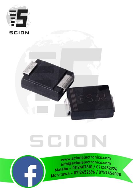Es3j Sf38 Smc Super Fast Rectifiers Diode Scion Electronics