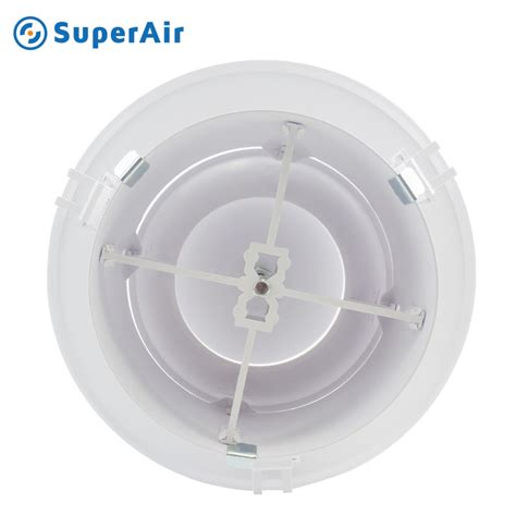 Plastic Round Multi Cone Diffuser Hvac Duct Fittings Air