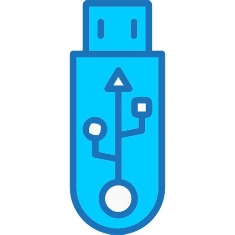 Usb Generic Blue Icon