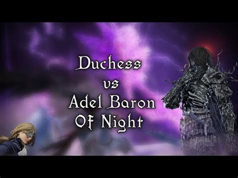Steam Community Video Adel Baron Of Night Duchess Elden Ring