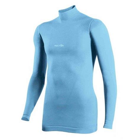 macron base layer top l s mock alpha light blue unisportstore at