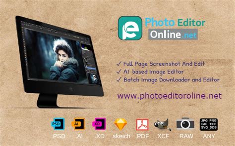 Online Photo Editor Web Based image editing para Google Chrome Extensión Descargar