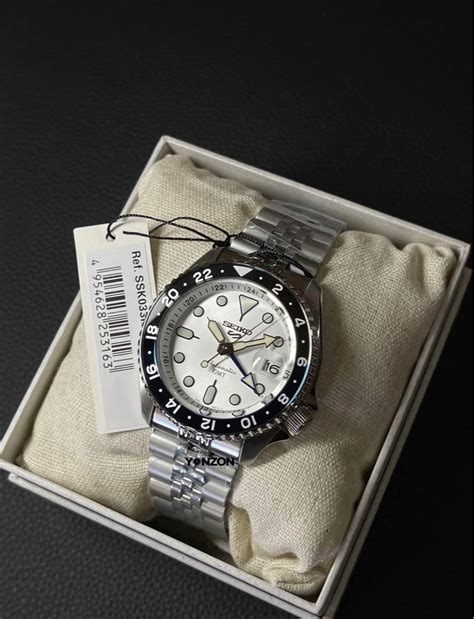 Original And Brandnew Seiko Ssk033 White Batman Polar Mens Fashion