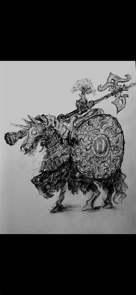 Tree Sentinel Sketch By Me R Eldenring