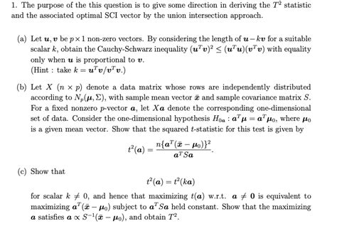 Solved The Purpose Of The This Question Is To Give Some Chegg Com