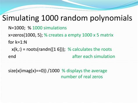 ppt random polynomials and random matrices powerpoint presentation id