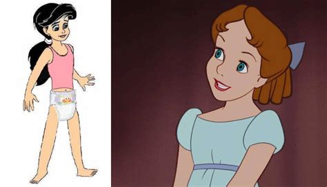 Wendy Darling Likes Melody In Her Diaper By Maxgoudiss On Deviantart