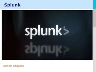 Splunk Architecture PPTX