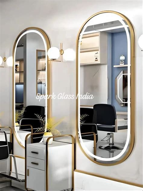 Imported Aluminium Frame Triple Led Touch Sesor Mirror At ₹ 6000 Piece Salon Mirror In Vasai