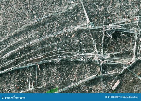 Dirty Plexiglass Surface Texture Royalty Free Stock Image