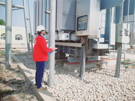 300mw Solar Power Plants Routine Inspection Of 100mva Oli Immersed Transformers Summer Abbas
