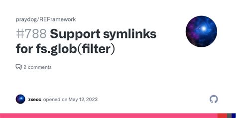 Support Symlinks For Fsglobfilter · Issue 788 · Praydogreframework
