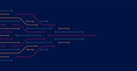 Premium Vector Abstract Arrow Direction Technology Background
