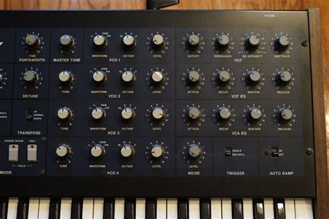MATRIXSYNTH KORG Mono Poly Synthesizer With MIDI Retrofit SN 371382